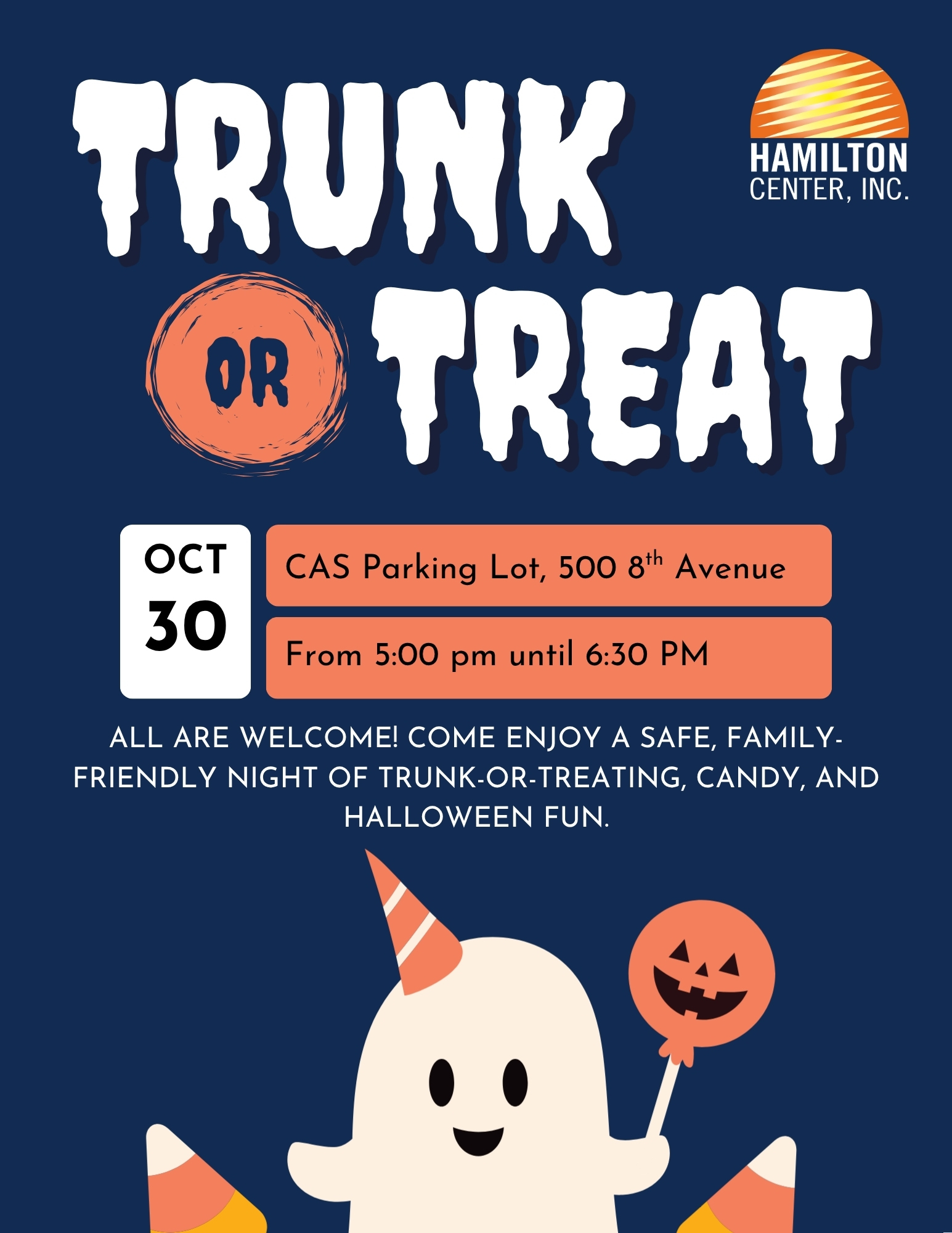 CAS to host Trunk or Treat on Oct. 30 | Hamilton Center